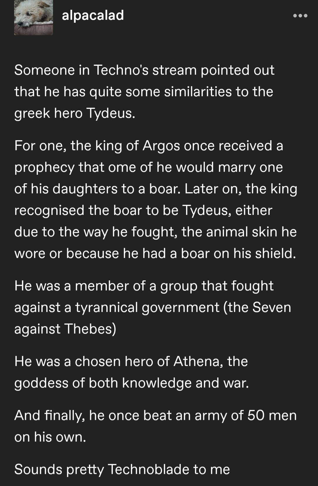 Technoblade and Tydeus | Scrolller