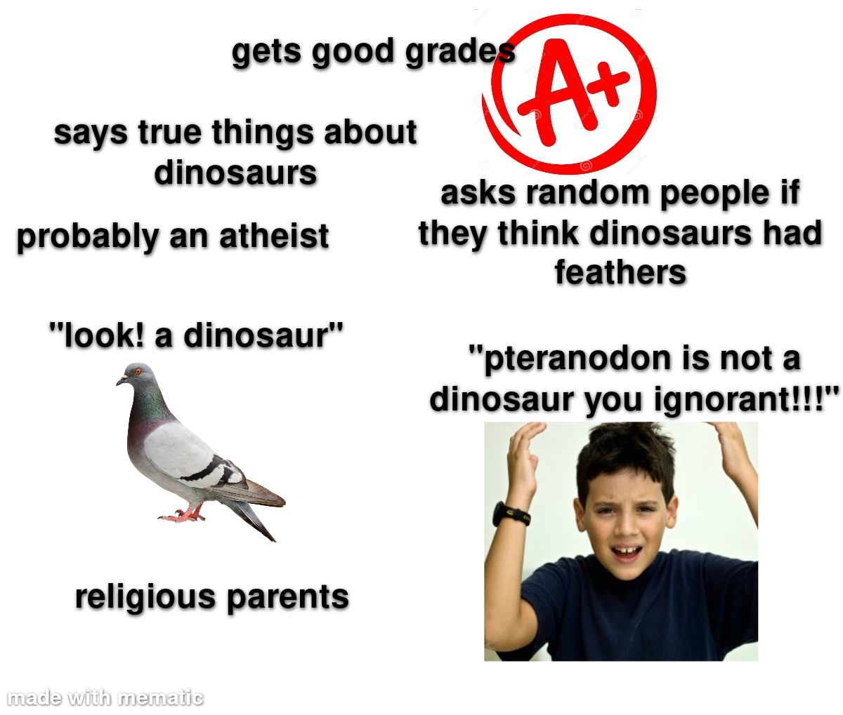 Teen who is obsessed with dinosaur starterpack | Scrolller