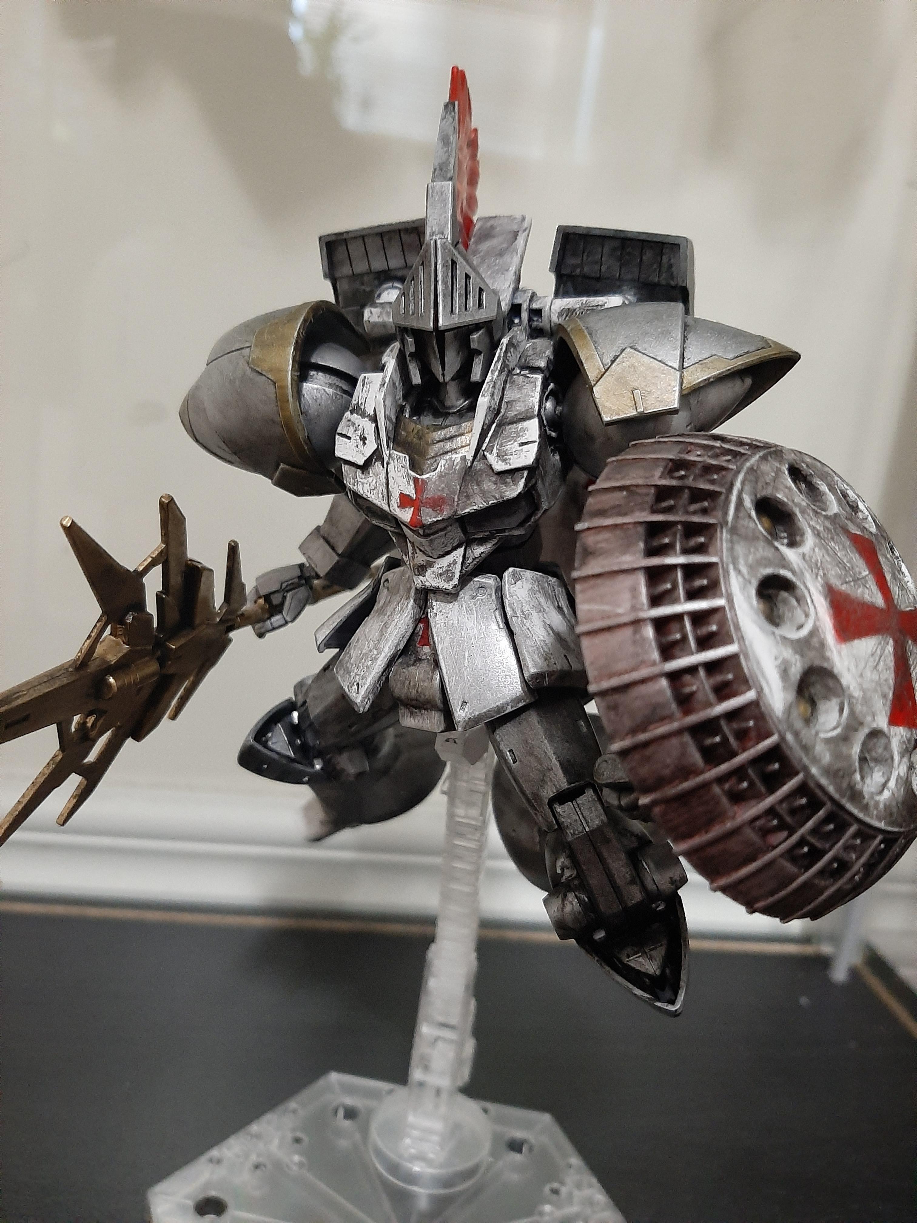 Templar knight gundam. DEUS VULT | Scrolller