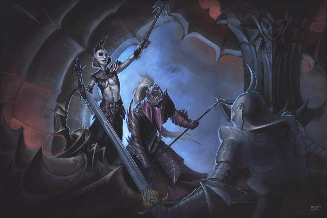 Temple Battle by Bryan Syme | Scrolller