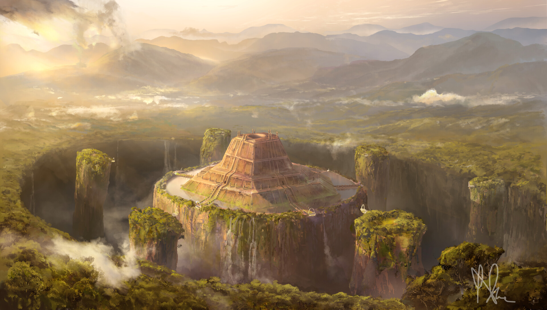 Temple of Fel Kno'a by Ryan Lowe | Scrolller