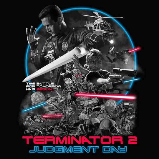 Terminator 2: Judgement Day (1991) by Garreth Gibson [1080 × 1080] | Scrolller