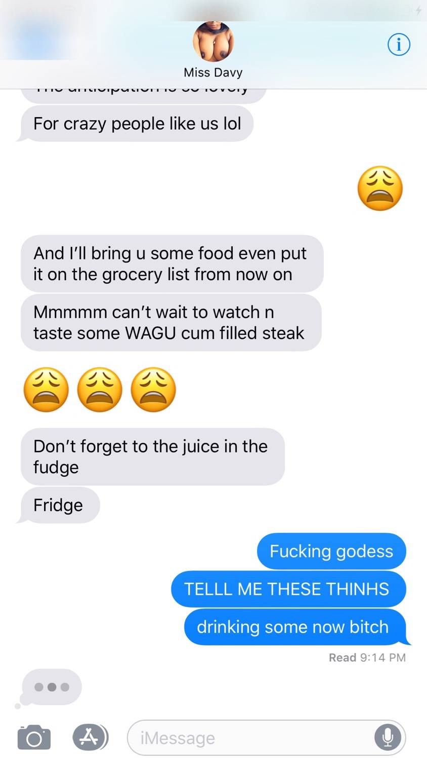 Texting Miss Davy | Scrolller