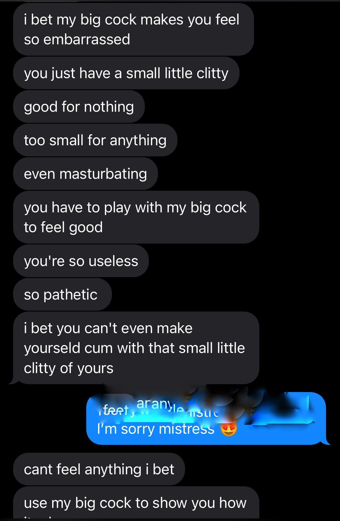 Texts from mistress for when I woke up | Scrolller