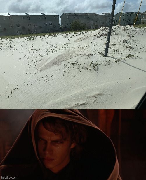 TFW there's sand everywhere | Scrolller