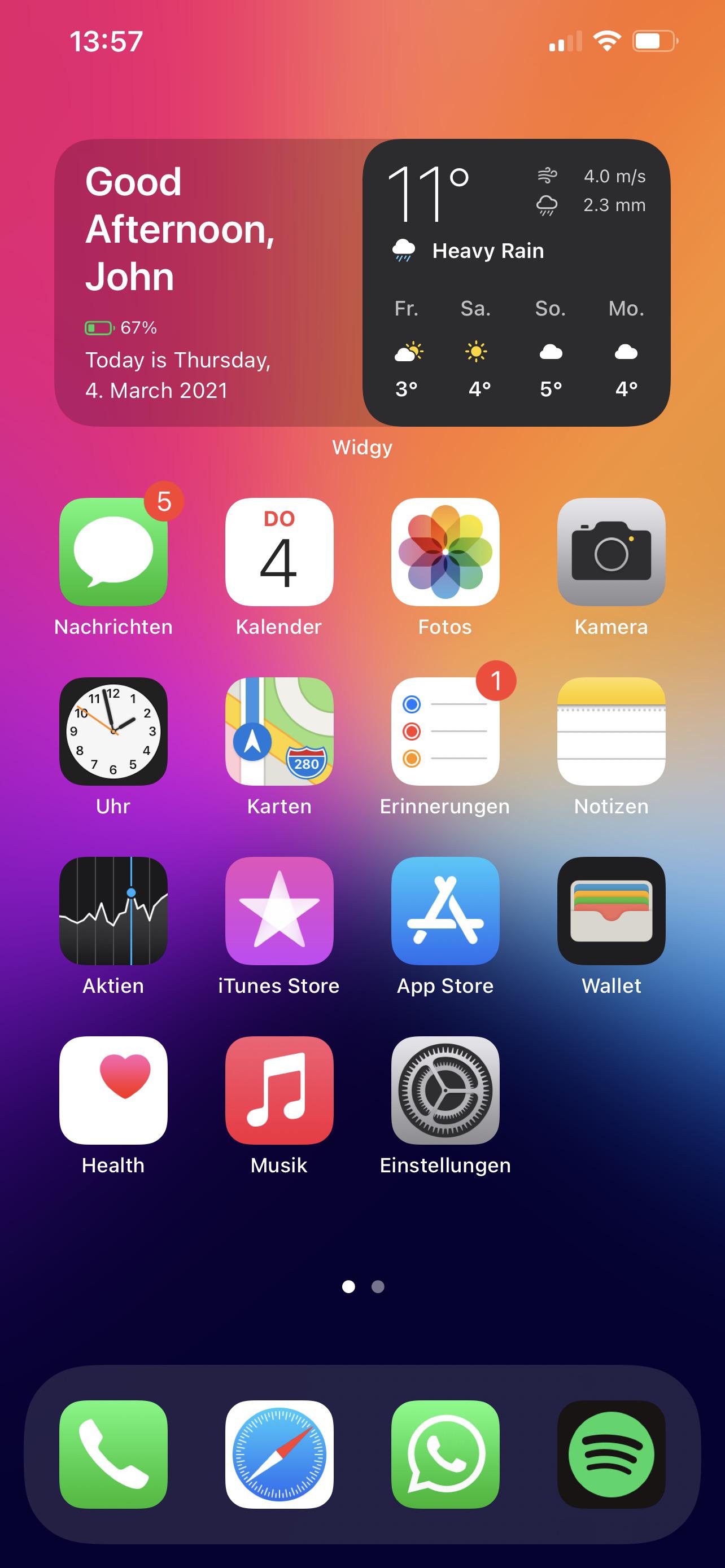 Thank you ElijahBailey for the weather layout. Looks amazing combined with my widget. | Scrolller