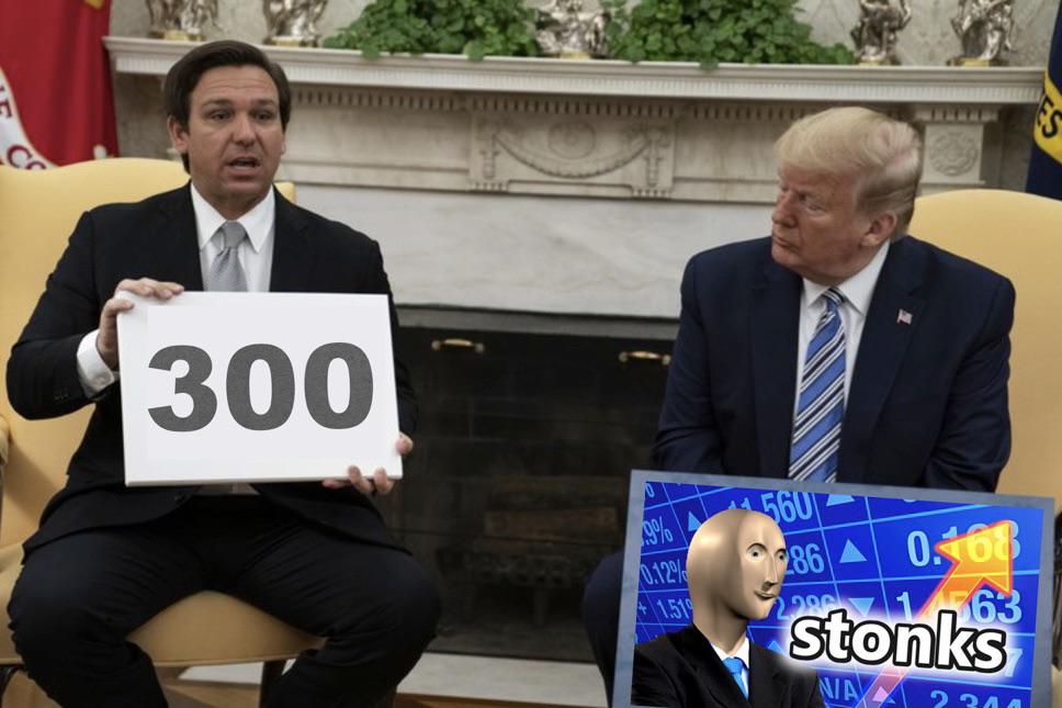 Thank you to all our valued 300 members. LETS GET DESANTIS ON THE BALLOT 2024 !!! | Scrolller