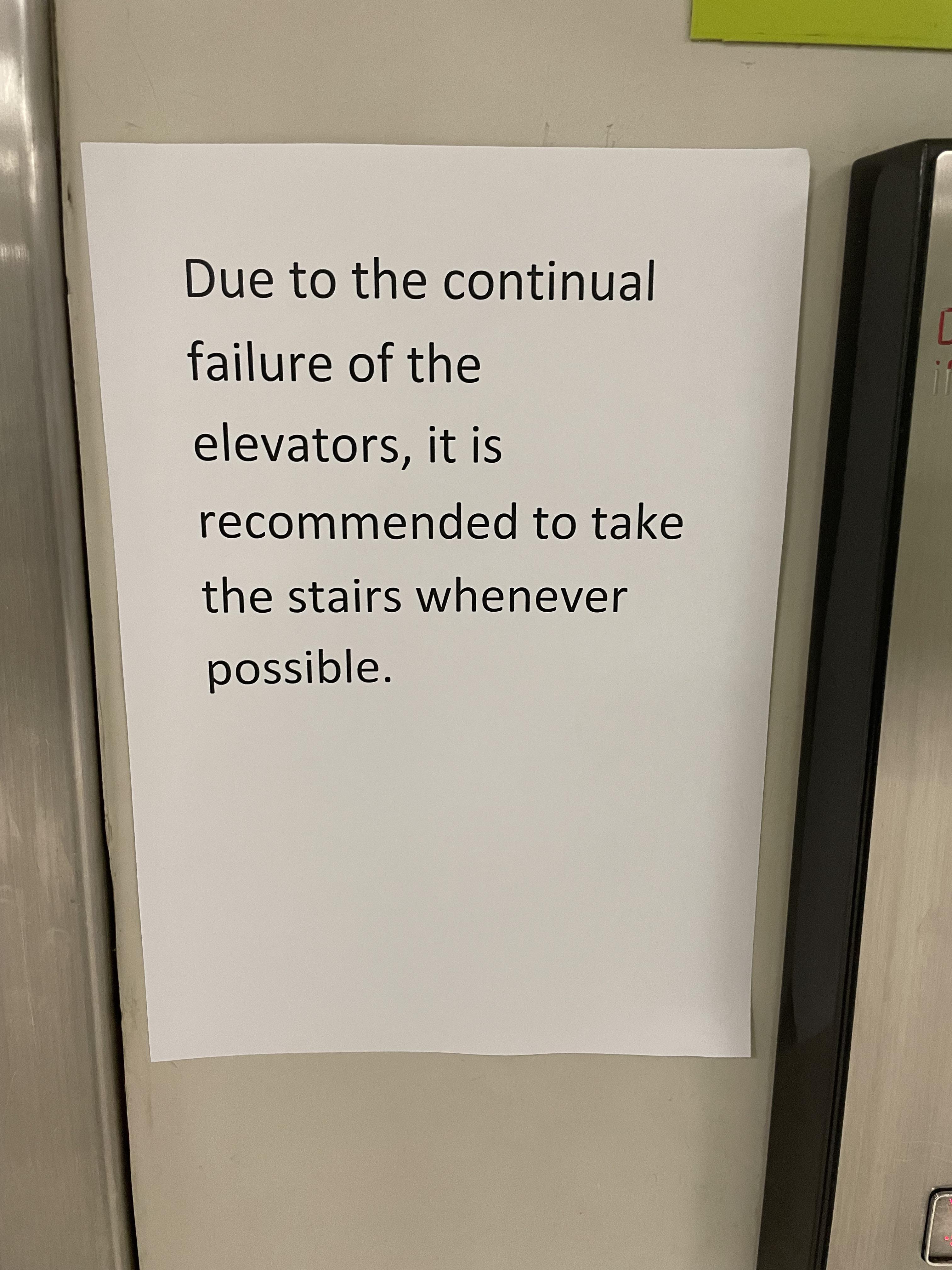 Thanks, I hate elevators | Scrolller