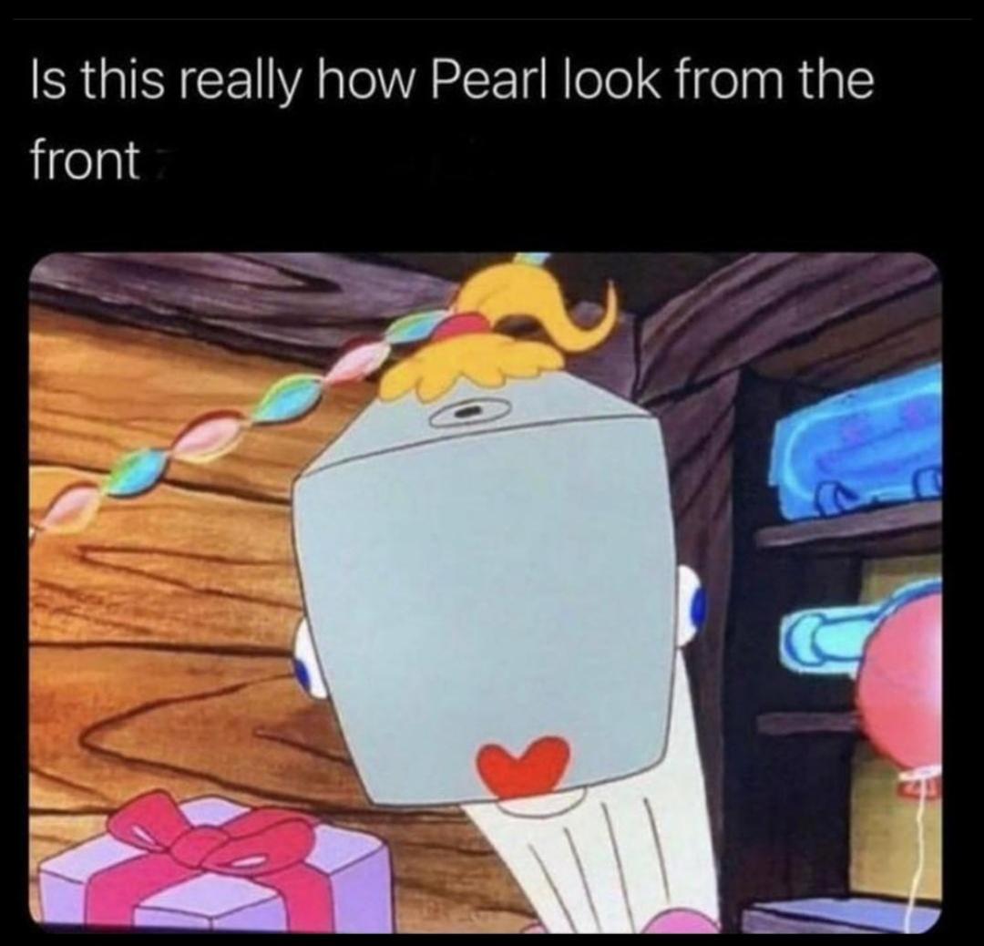 Thanks, I hate front facing Pearl | Scrolller