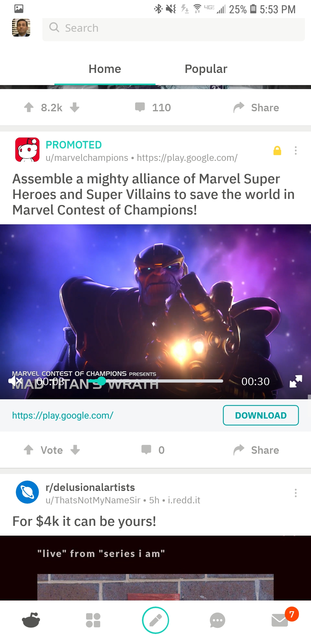 THANOS AD THANOS AD | Scrolller