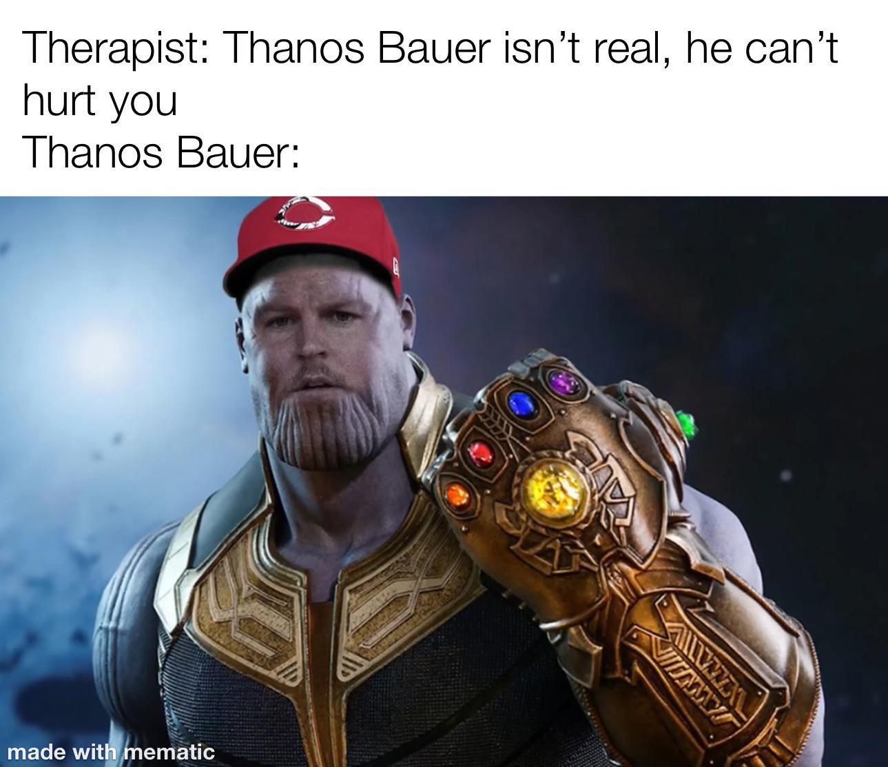 Thanos Bauer IS real | Scrolller