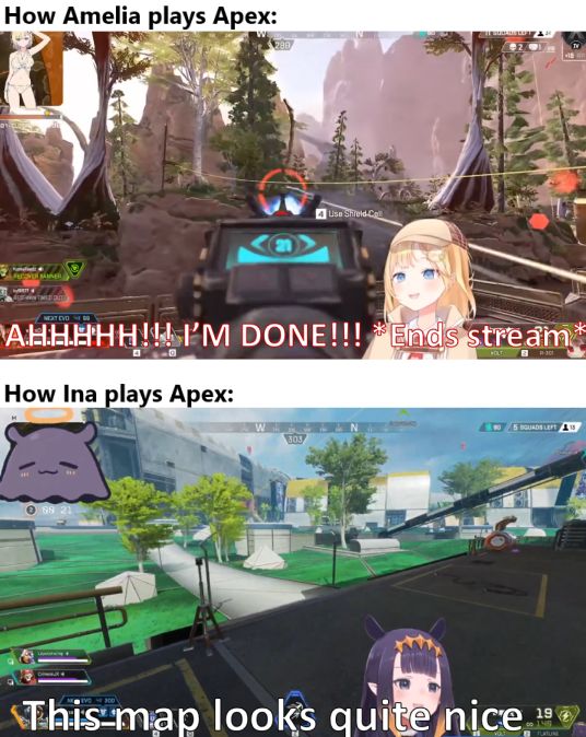 The 2 ways to play apex | Scrolller