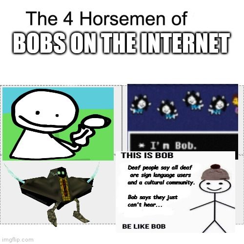 The 4 horsemen of bobs | Scrolller