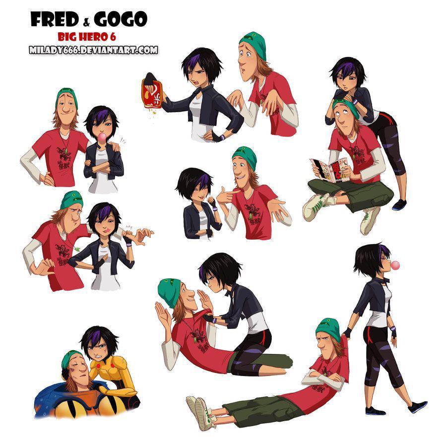 THE ADVENTURES OF Fred And Gogo(F4M)! Big Hero 6 NSFW RP | Scrolller