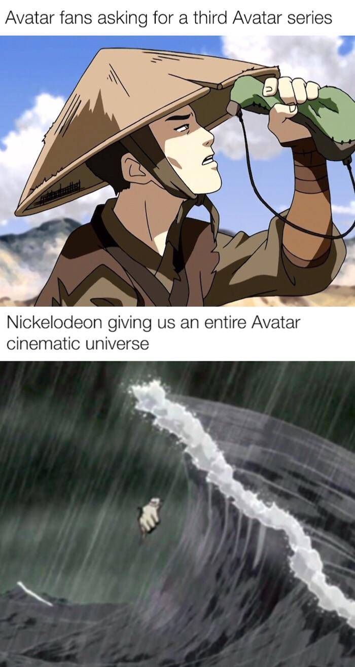 The Avatar returns... | Scrolller