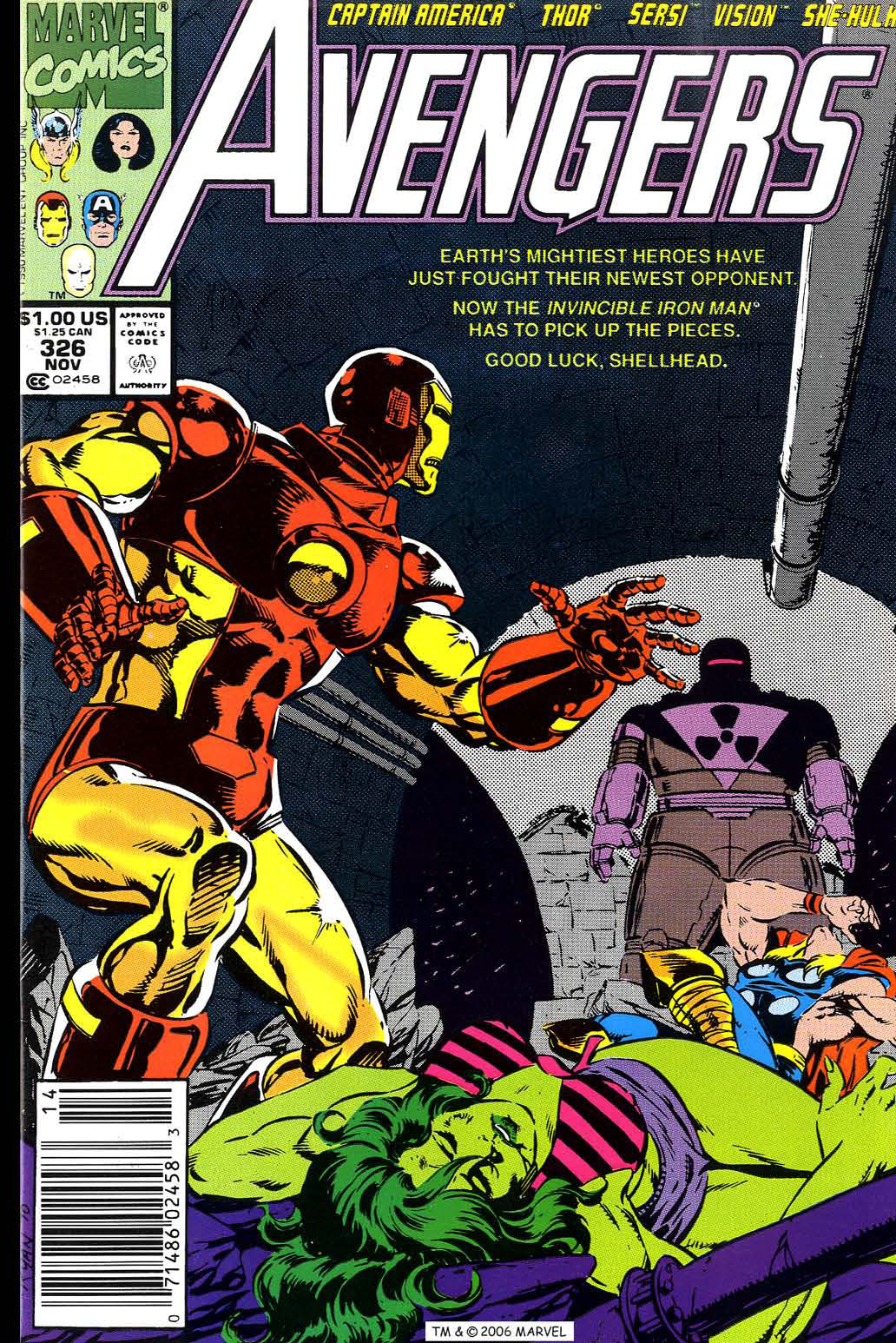 The Avengers #326 | Scrolller