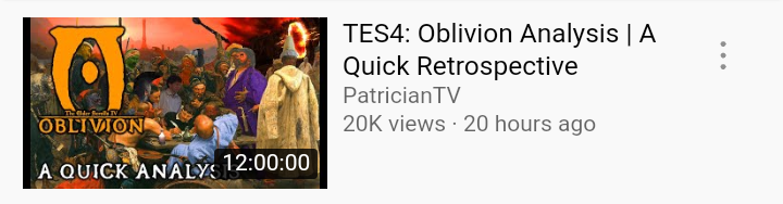 The average Oblivion fan | Scrolller