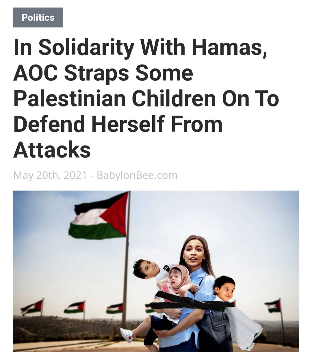 The Babylon Bee Being Awful, as Usual. | Scrolller