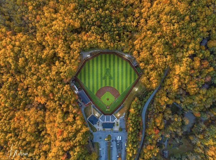 The baseball field at Appalachian State from u/PennywiseEsquire | Scrolller