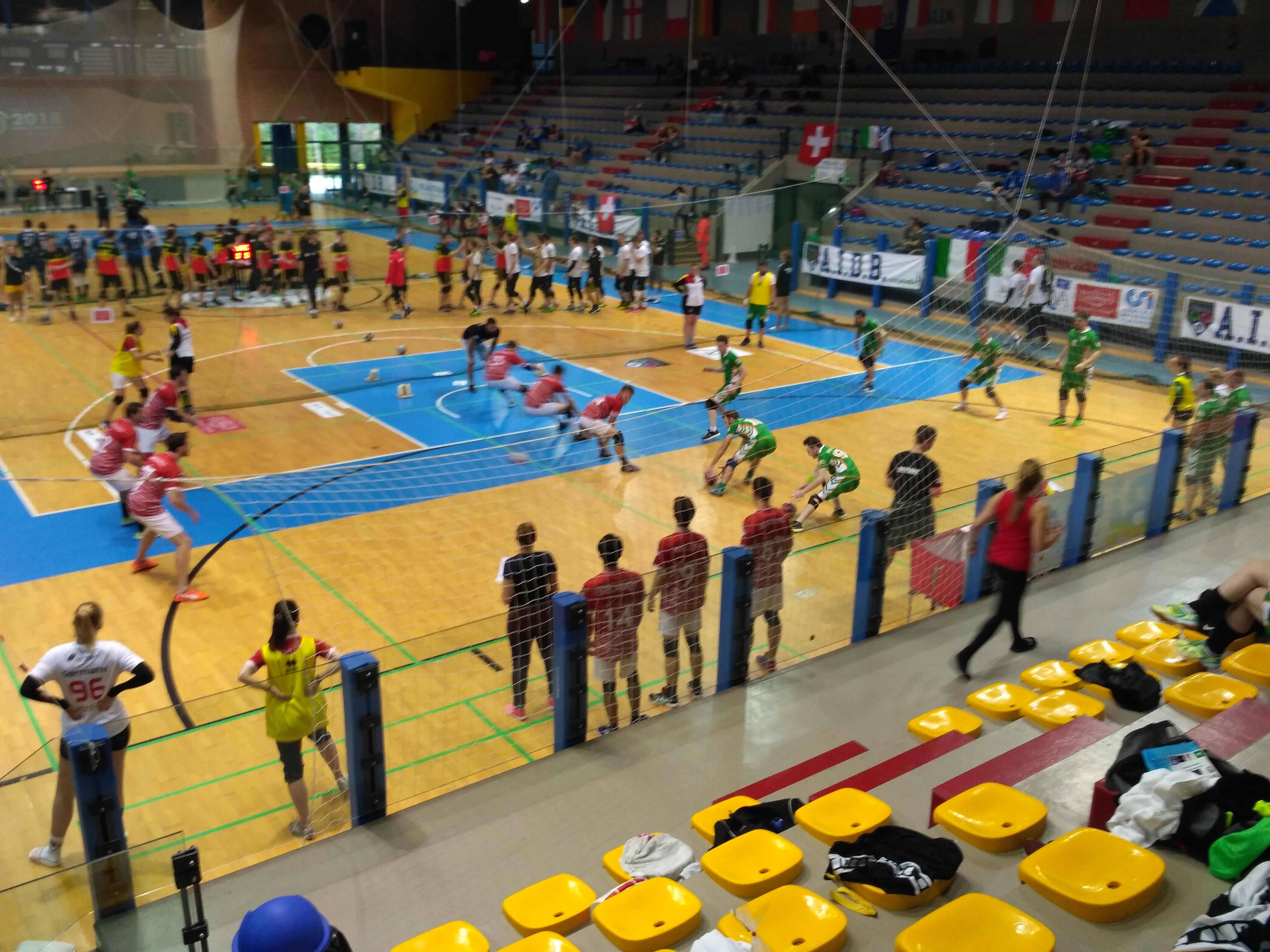 The battle for neutrality - Ireland vs Switzerland, European dodgeball championships 2018 ...