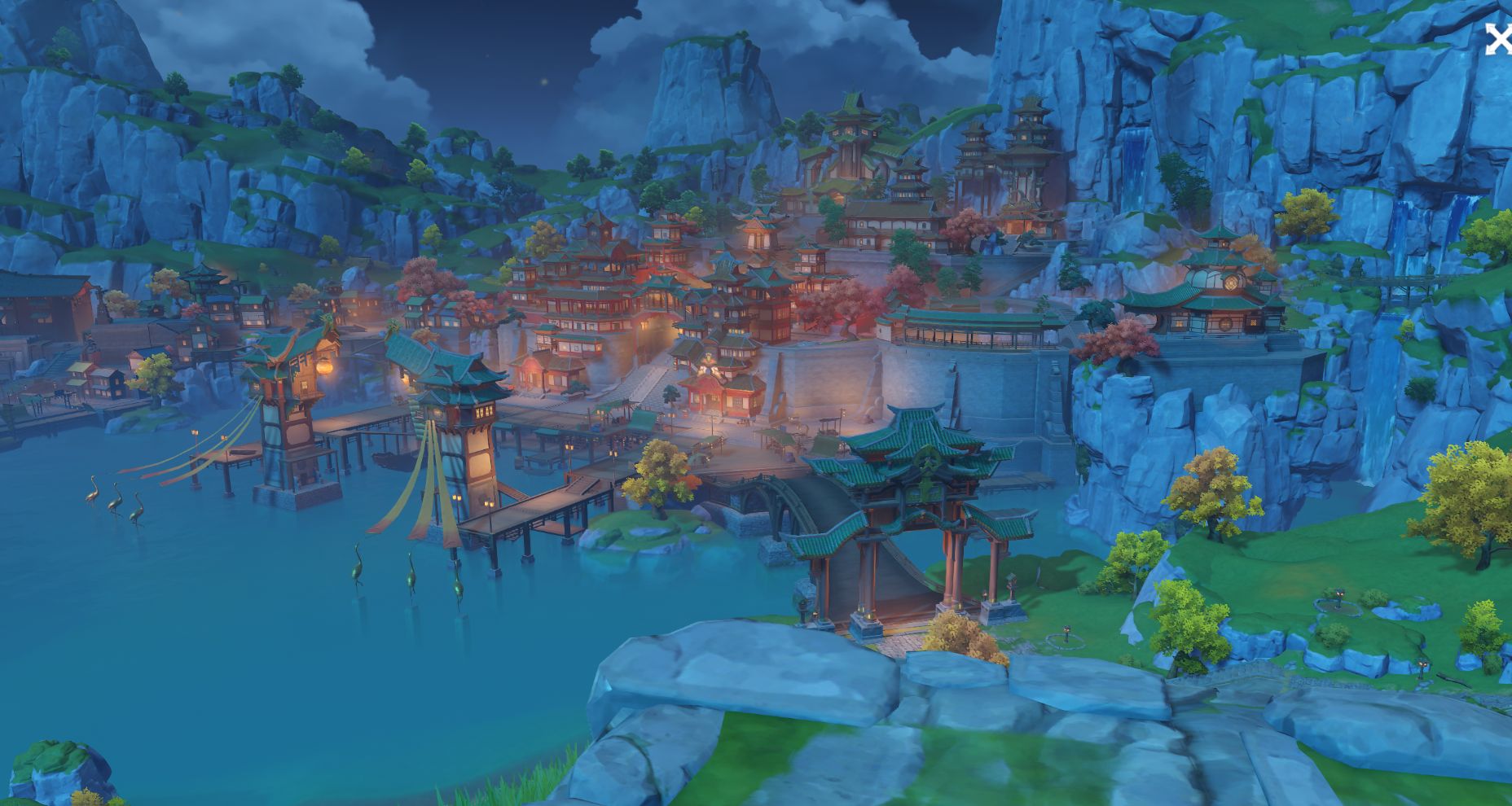 the beautiful scenery of liyue | Scrolller