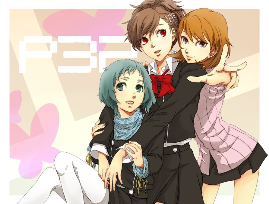 The beautiful Yukari with Minako and Fuuka! Daily Yukari Image #29! | Scrolller