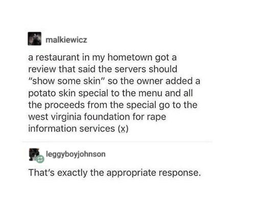 The BEST response | Scrolller