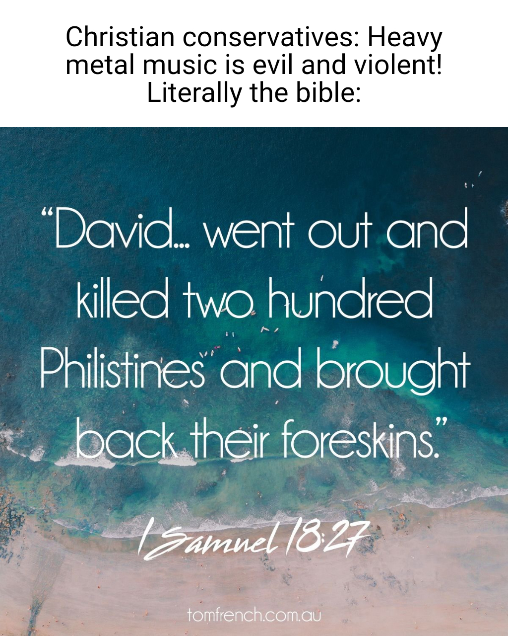 The Bible is crazy | Scrolller