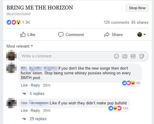 The BMTH community in a nutshell | Scrolller