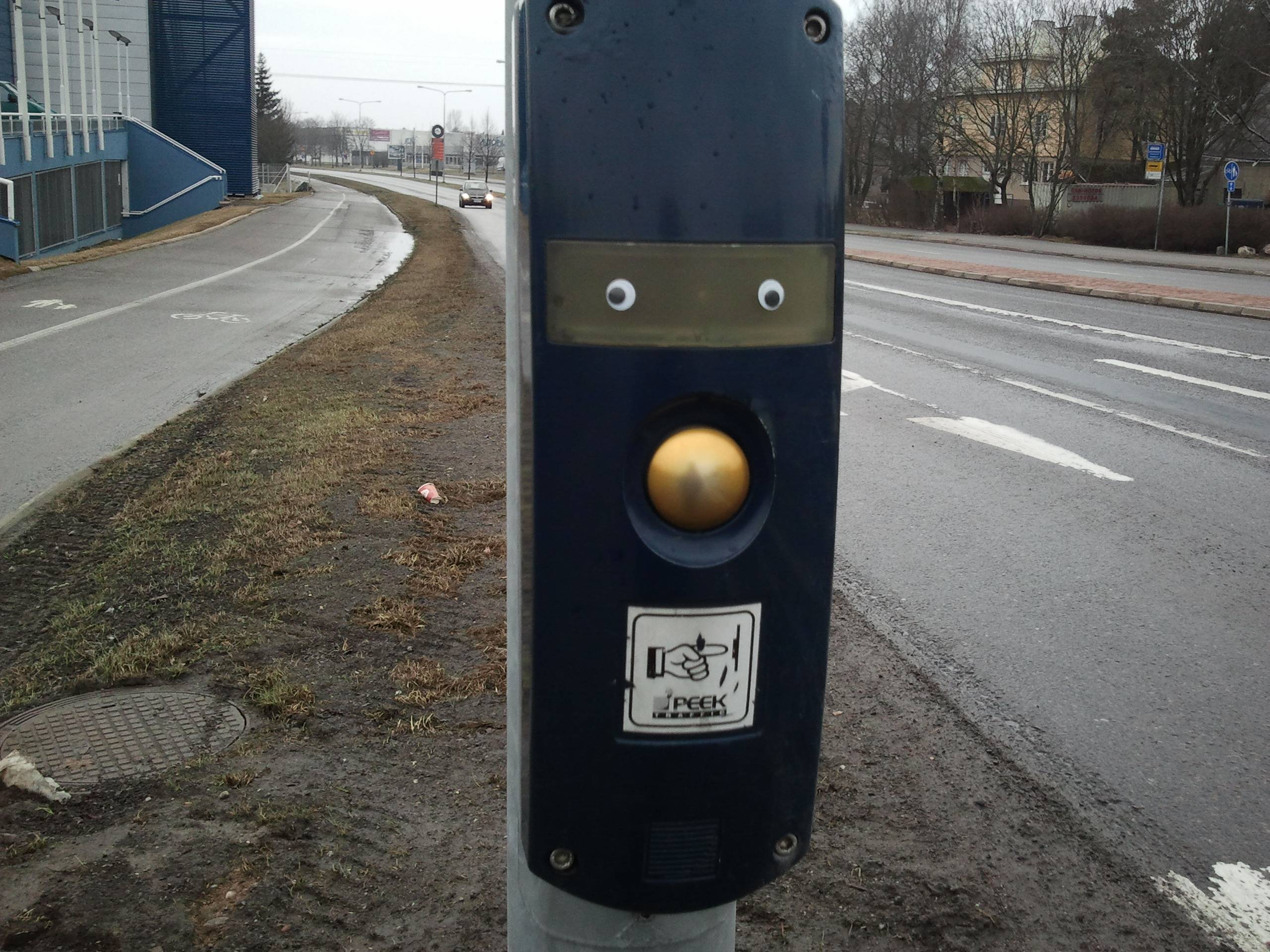 The button in traffic lights got a new look | Scrolller