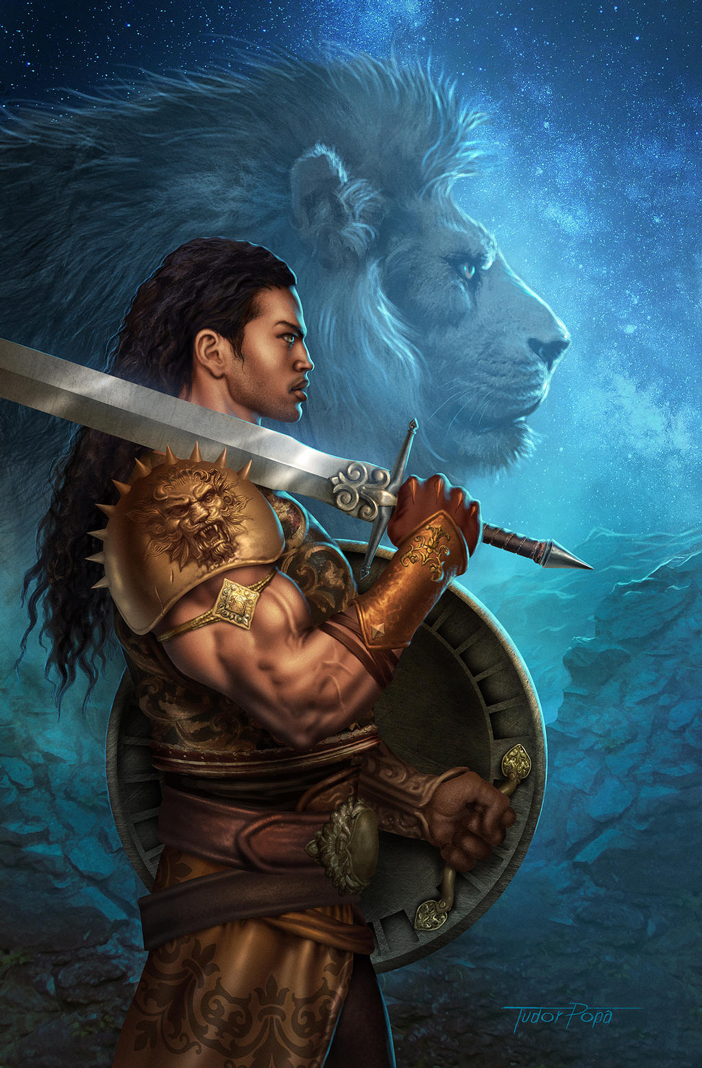 'The Celestial Paladin' by TudorPopa | Scrolller