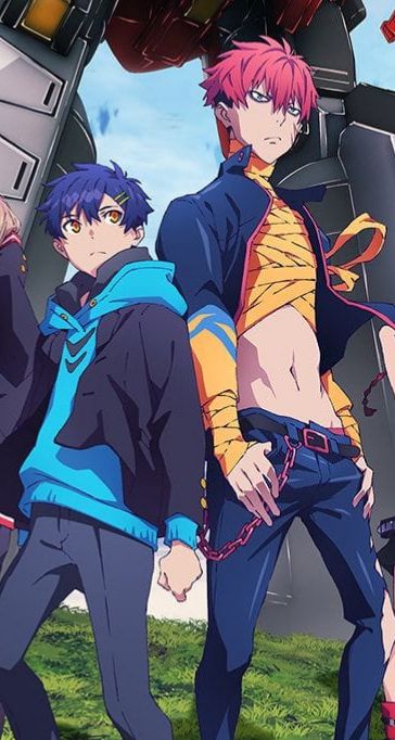 The character designs of the two male leads in SSSS.Dynazenon are so cute. | Scrolller