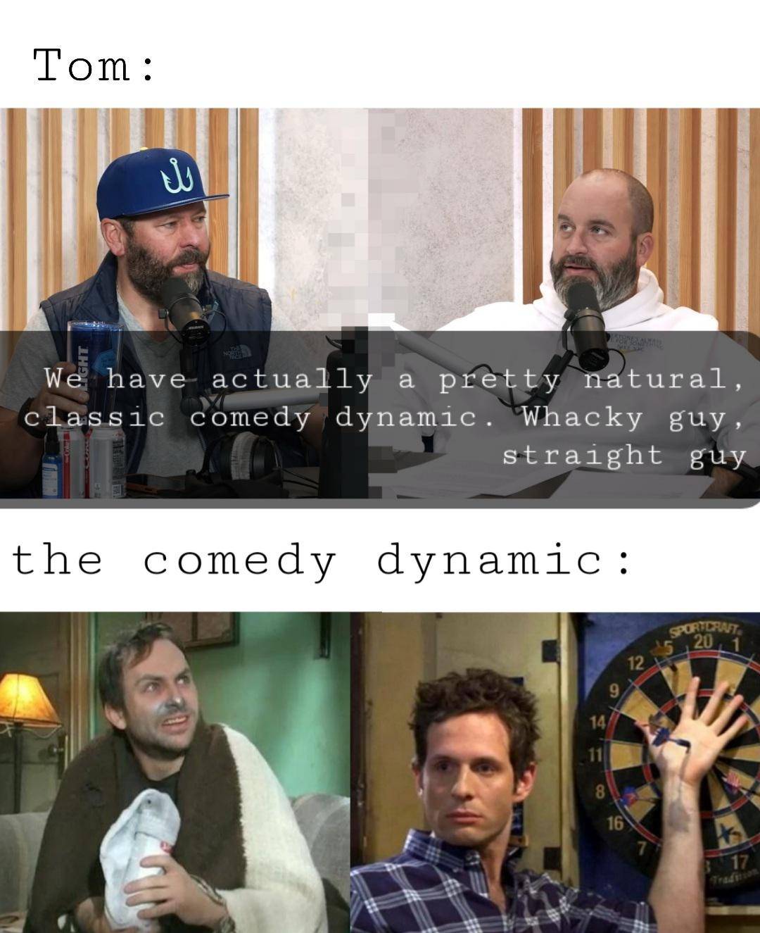 The classic comedy dynamic | Scrolller