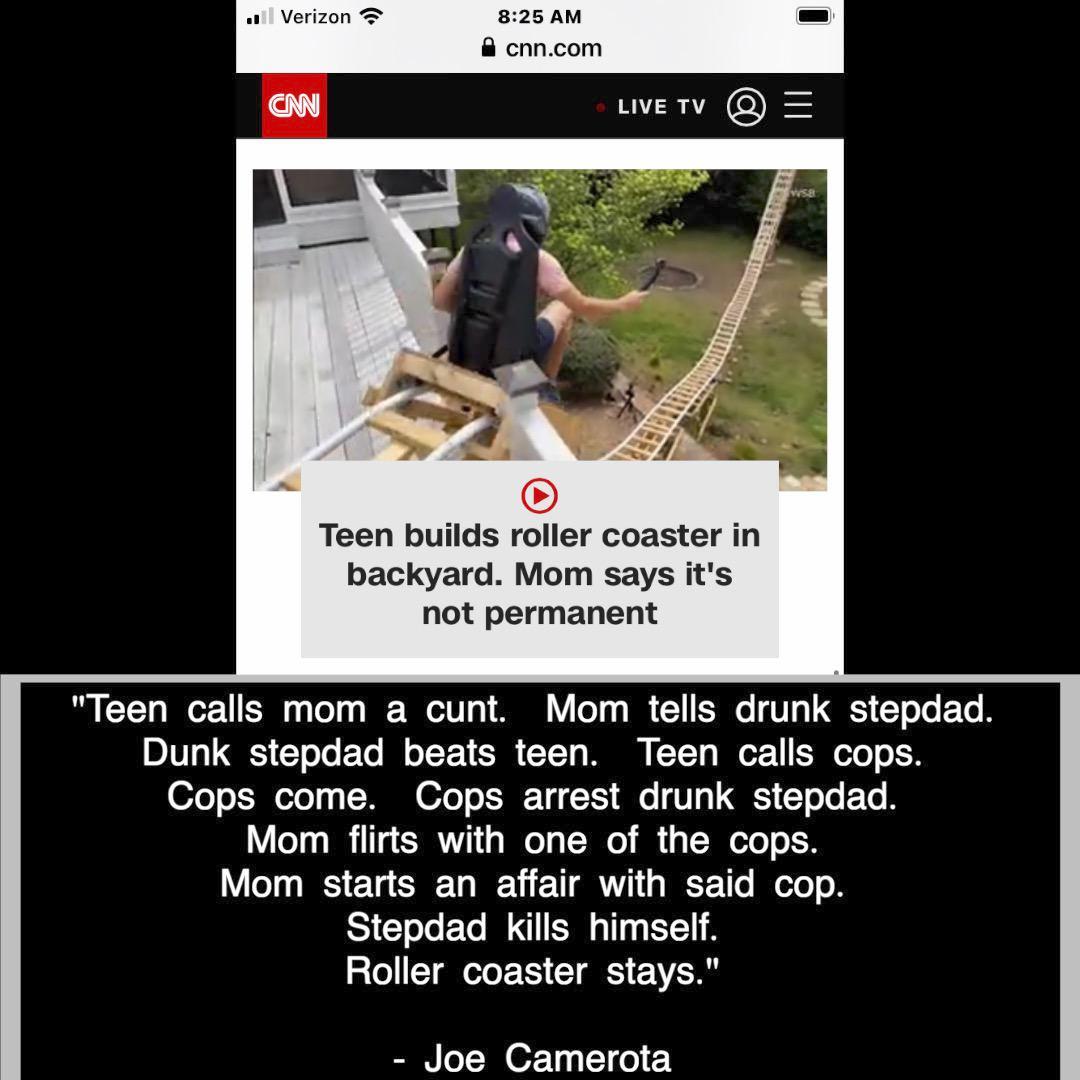 The CNN Roller Coaster | Scrolller