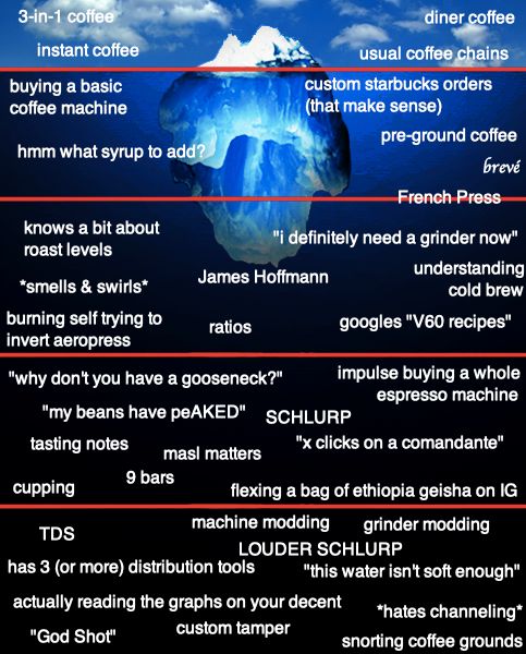 The Coffee Iceberg | Scrolller