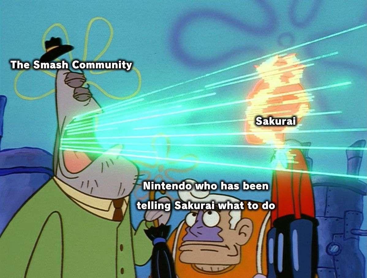 The concept of Sakurai having a boss sounds so weird | Scrolller