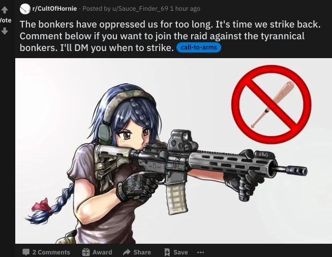 the cult is planning to raid us | Scrolller