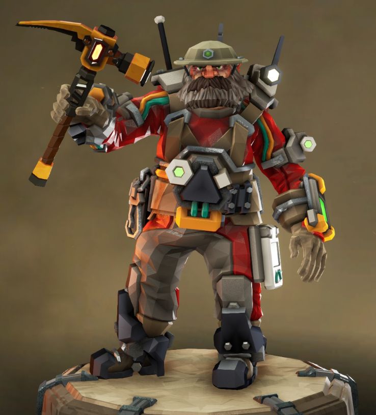 The current look of my main dwarf: Engineer | Scrolller
