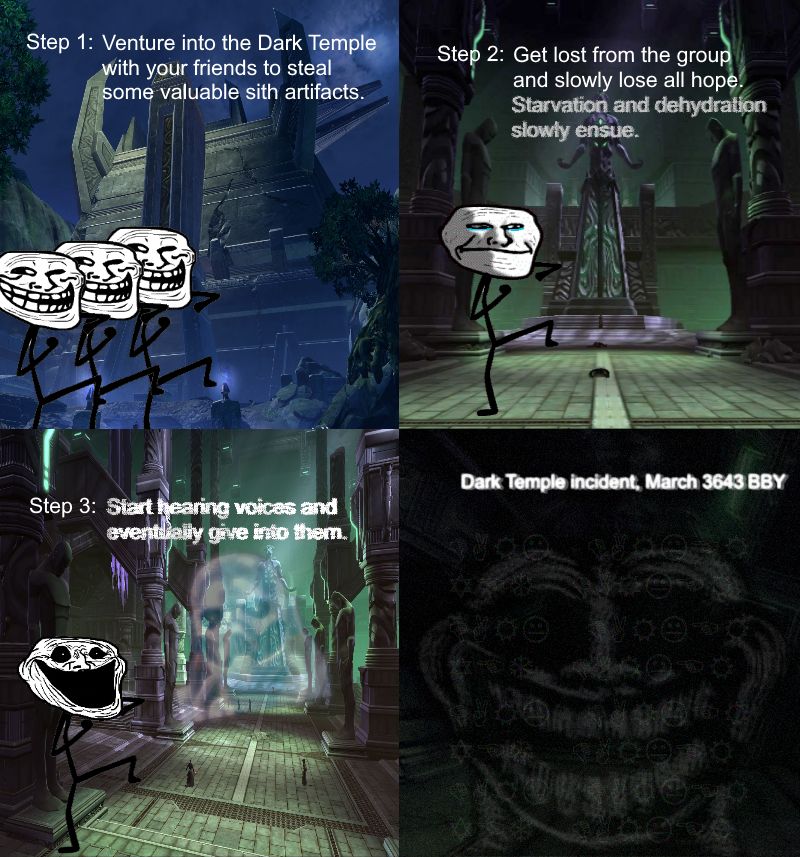 The Dark Temple Incident, March 3643 BBY | Scrolller