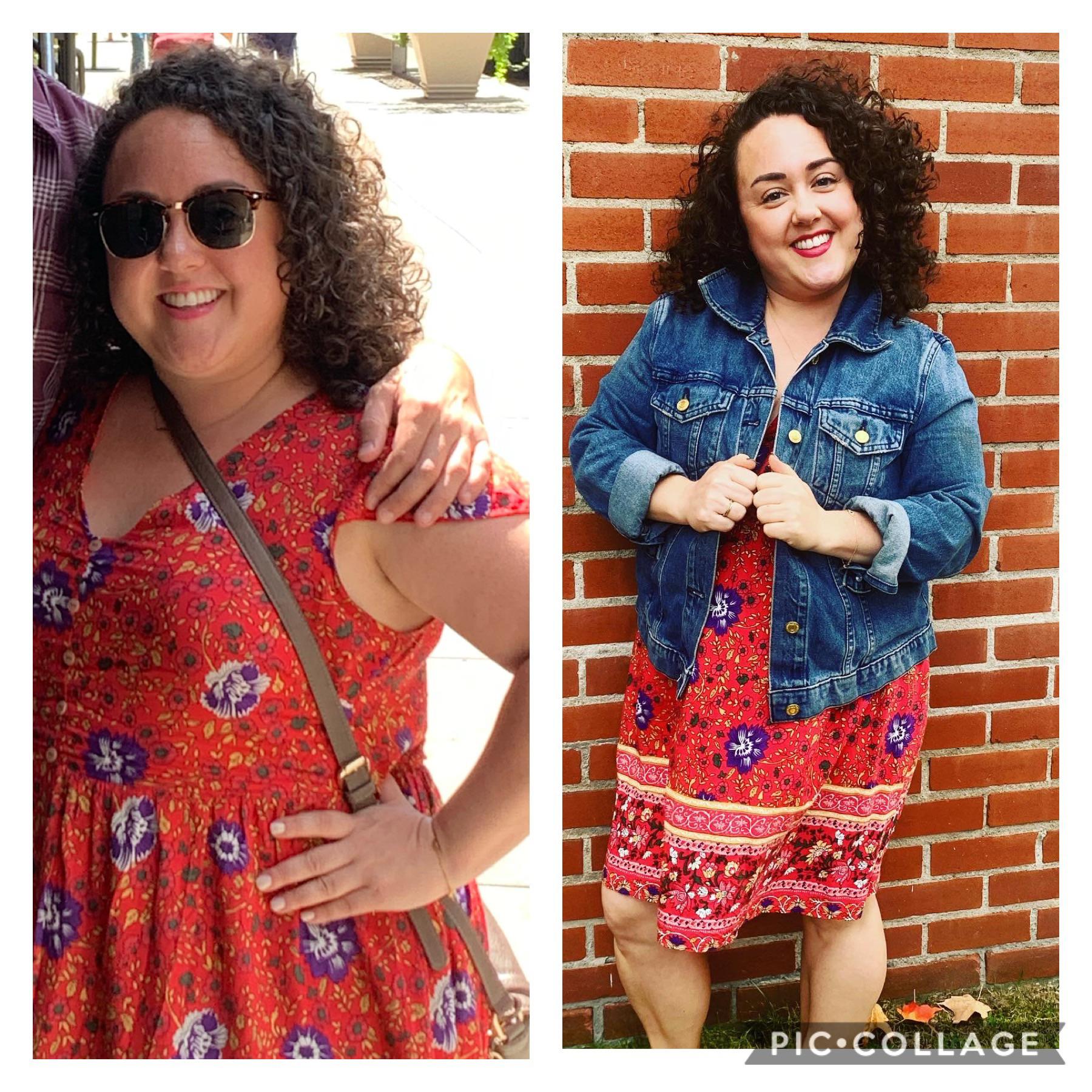 The Difference a Year and Noom can make! | Scrolller