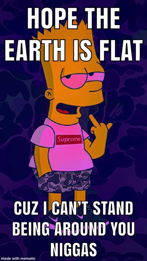 The earth is flat | Scrolller