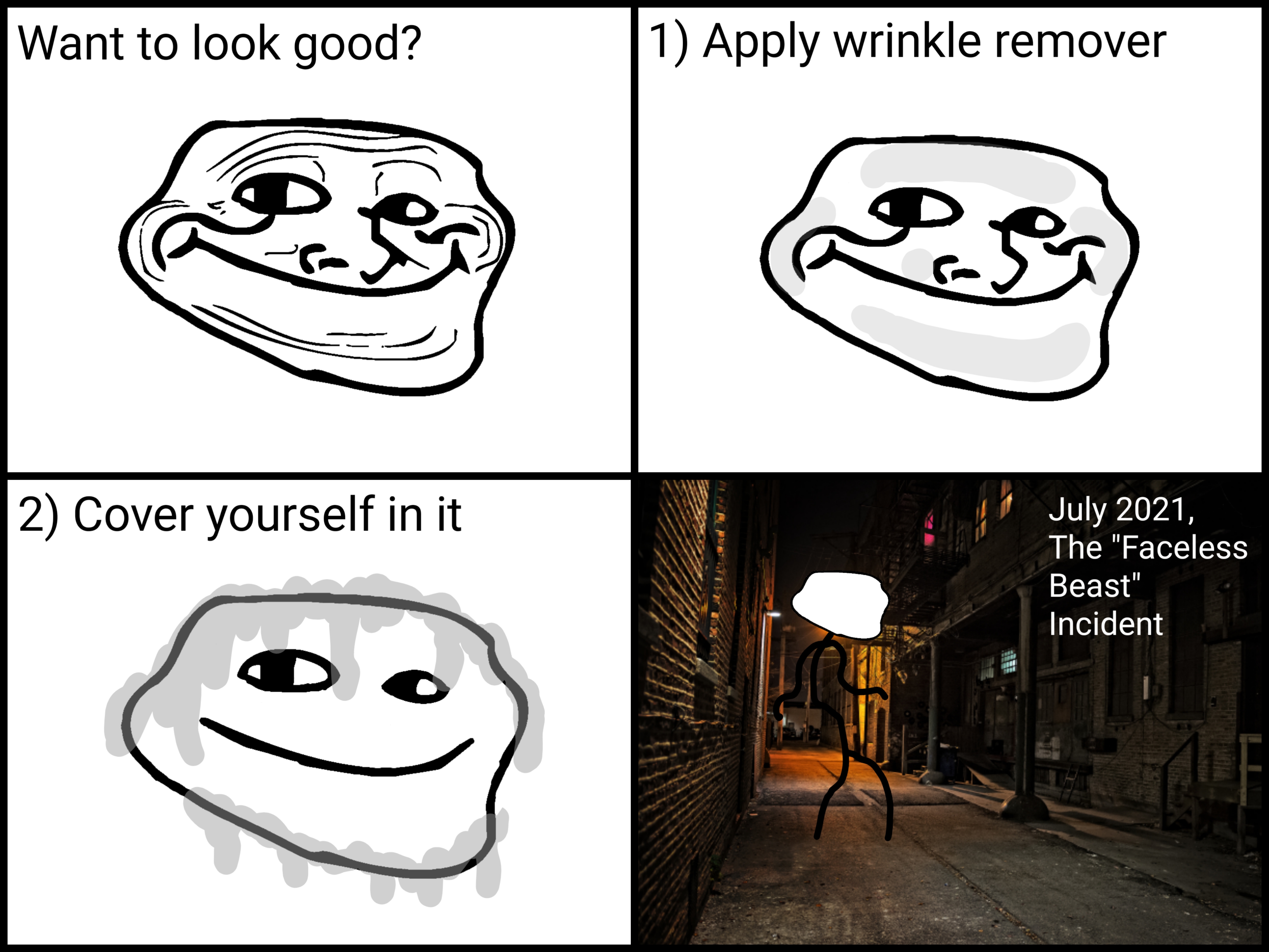 The Faceless Beast | Scrolller