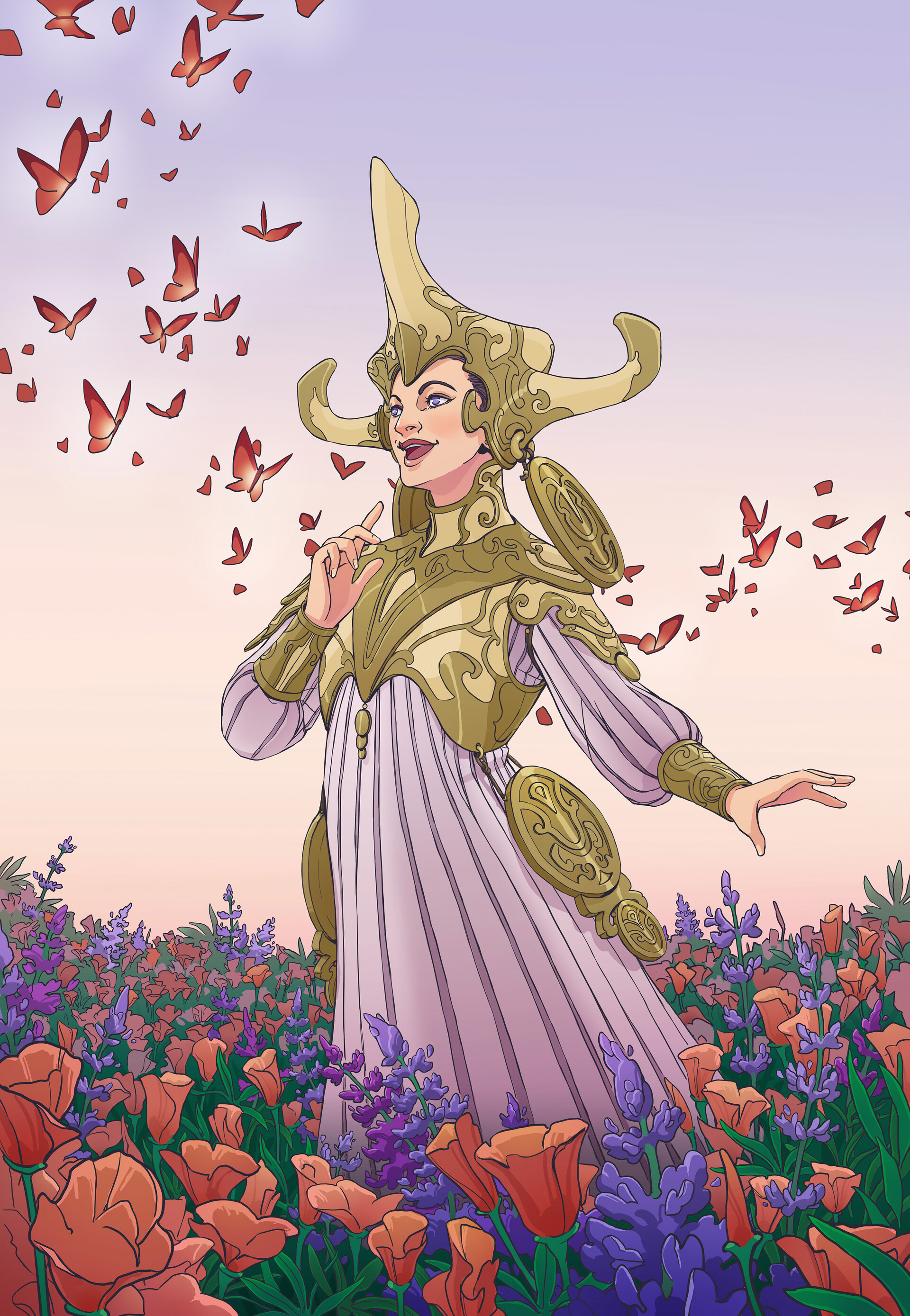 The Field of Flowers by Kim Stramat | Scrolller