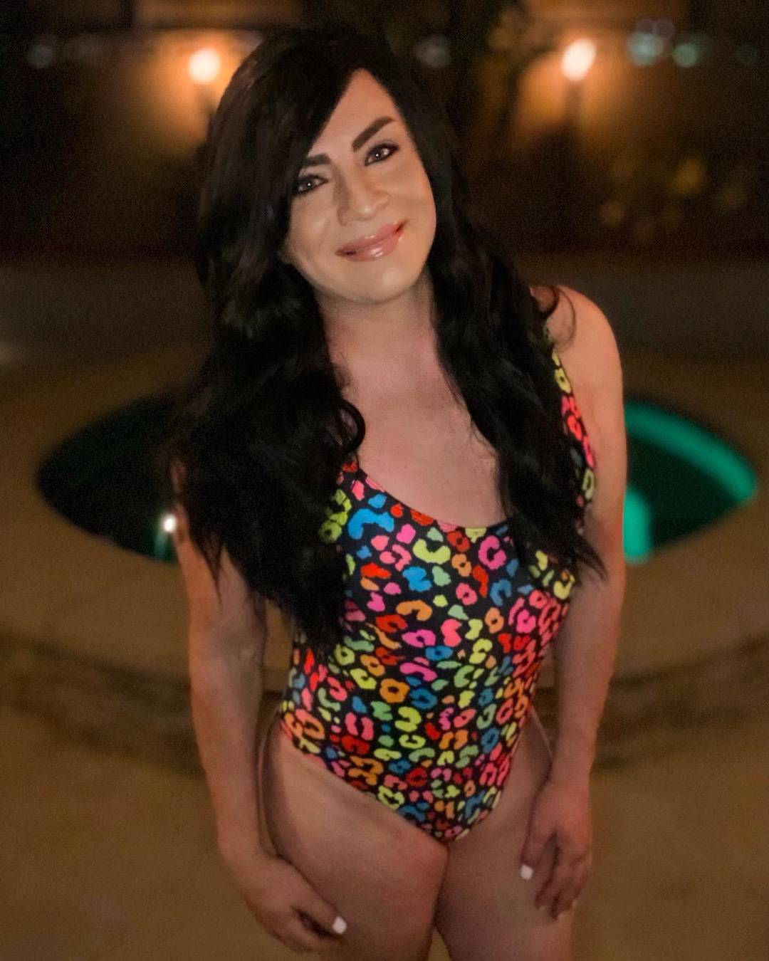 The first time I ever wore a girls swimsuit was a Minnie Mouse one piece when I was 4 years old ...