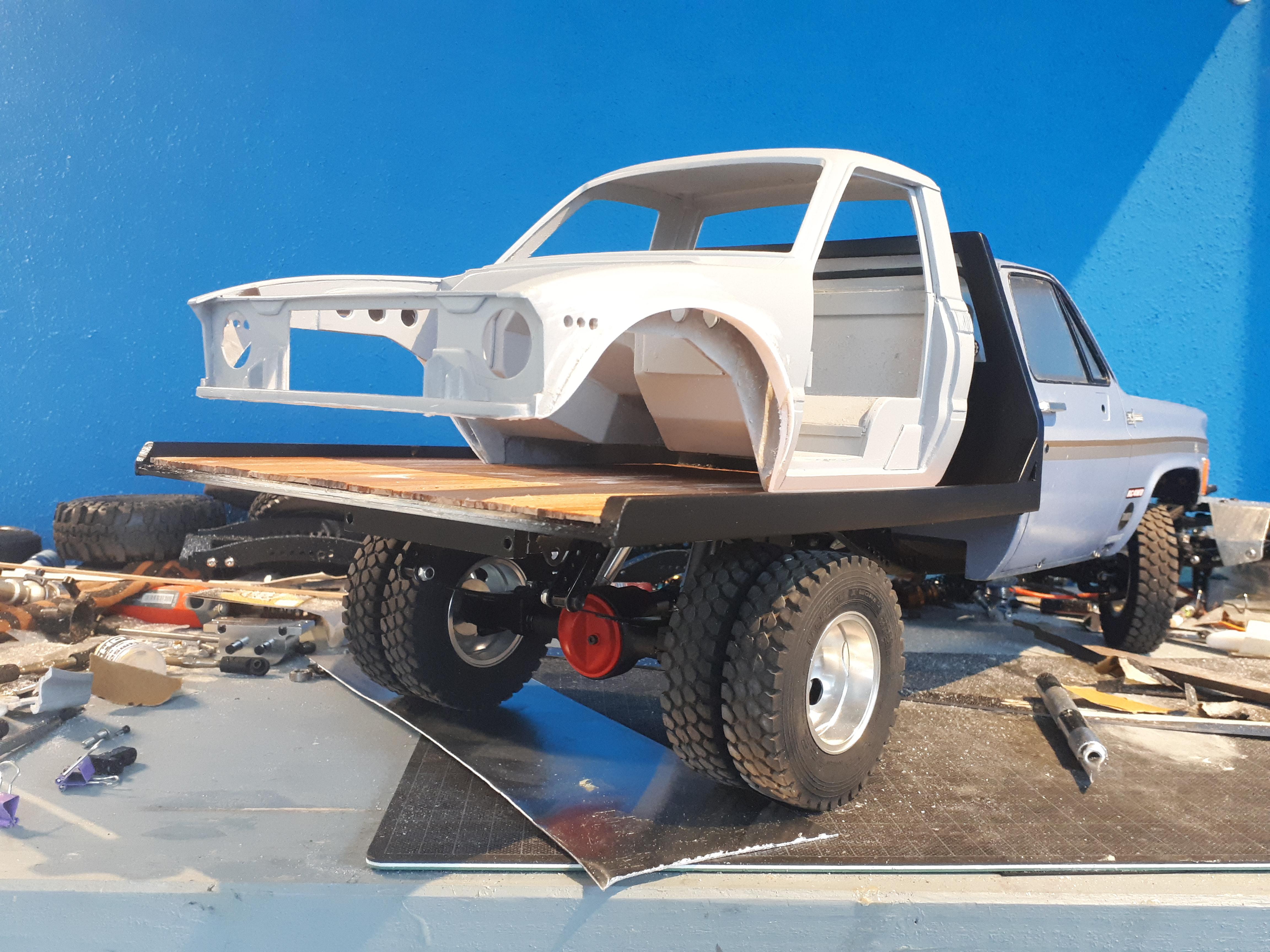 The flatbed is almost done,. | Scrolller