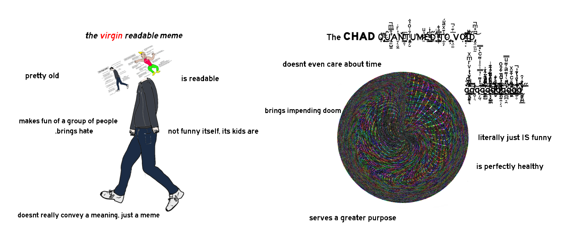 The format went for a jog through the quantum realm. | Scrolller