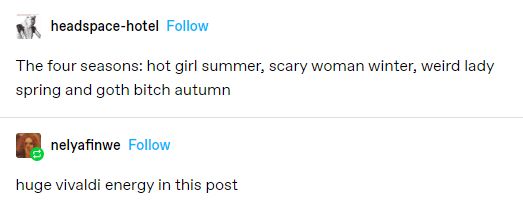 the four seasons | Scrolller