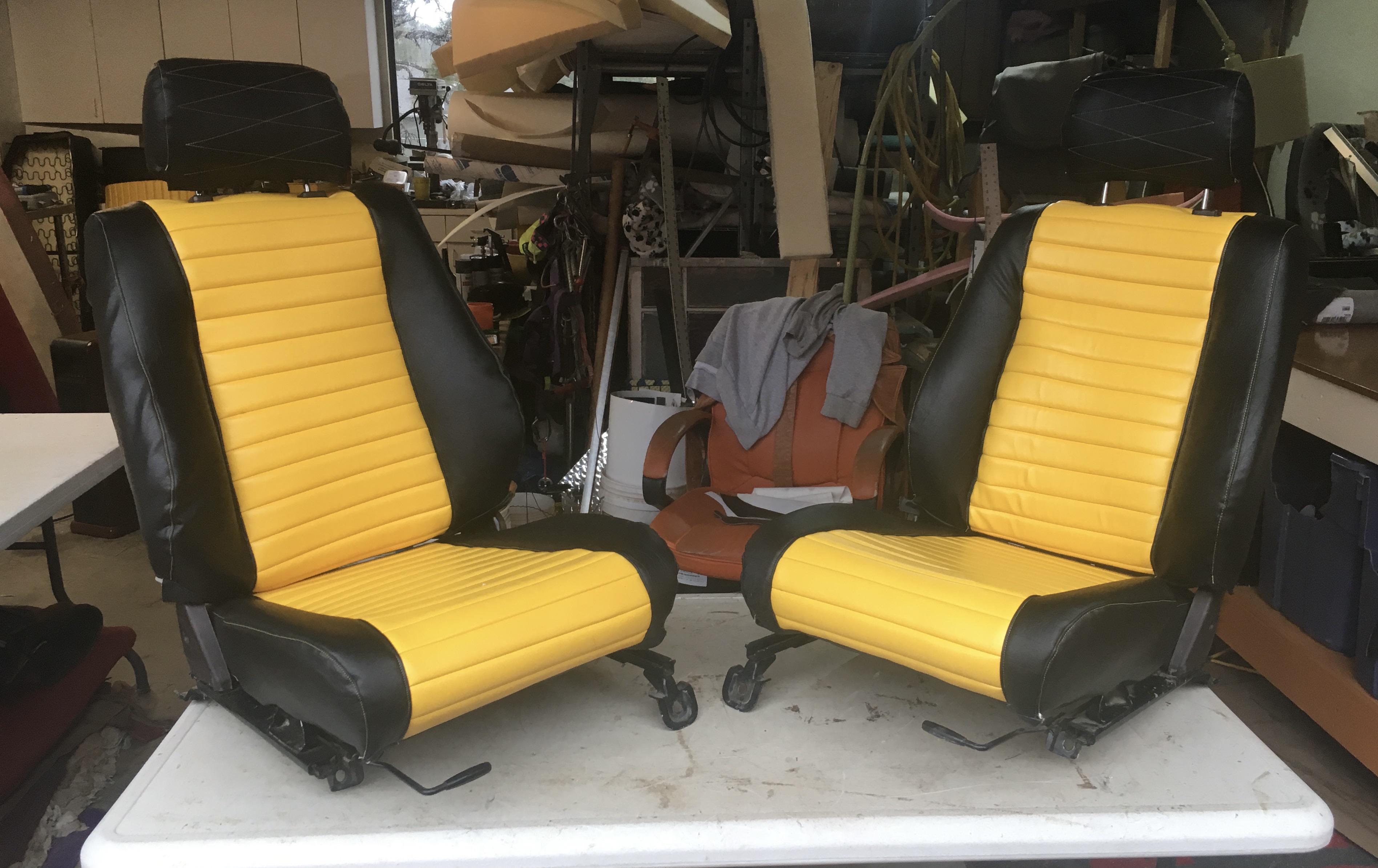 The front seats for the VW Beetle. | Scrolller
