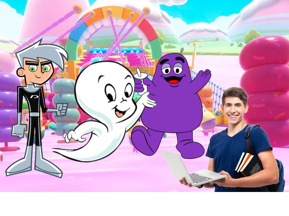 The Ghost, The Phantom, The Student, and Grimace play Fall Guys!!! (EPIC COLLAB)!!!!! | Scrolller