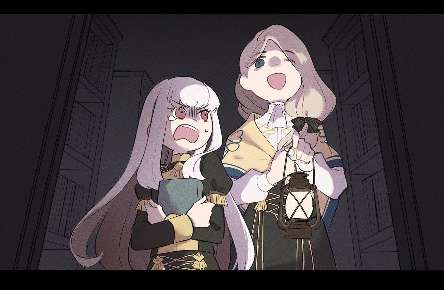 The Girls Encounter a ghost: Lysithea and Mercedes | Scrolller